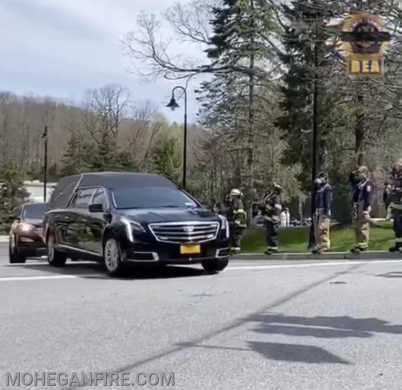 Flag Detail for Fallen NYPD Detective - Mohegan Volunteer Fire Association
