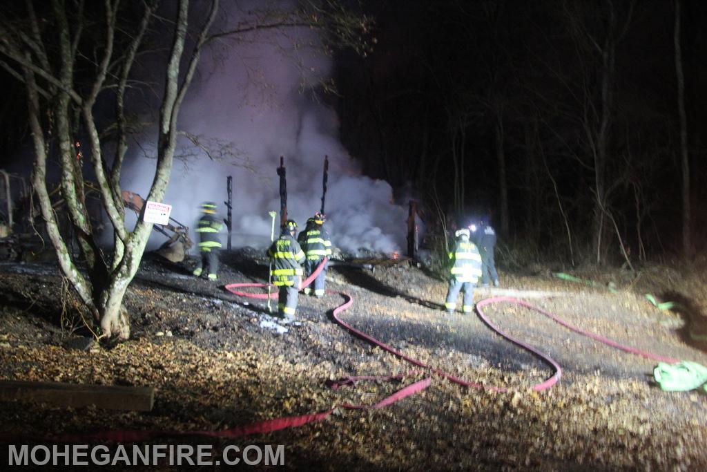 Fully Involved Fire on Locust Avenue - Mohegan Volunteer Fire Association