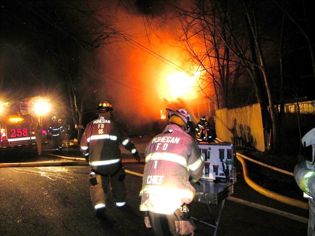 House Fire Displaces Families - Mohegan Volunteer Fire Association