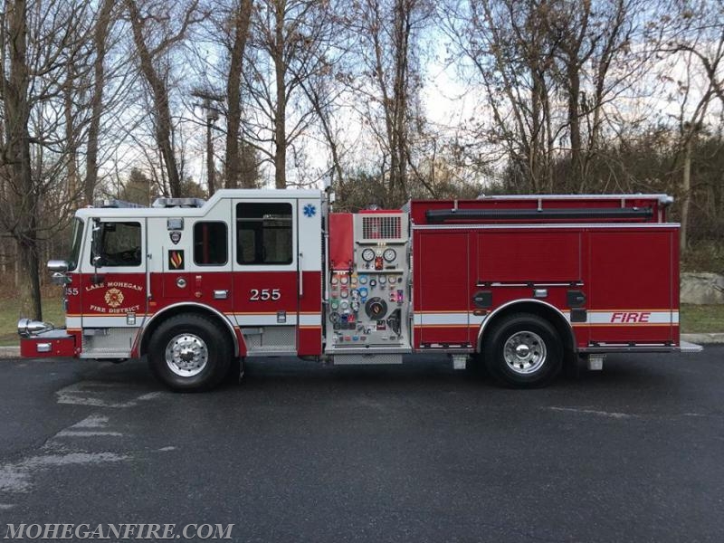 The New Engine 255 Delivered - Mohegan Volunteer Fire Association